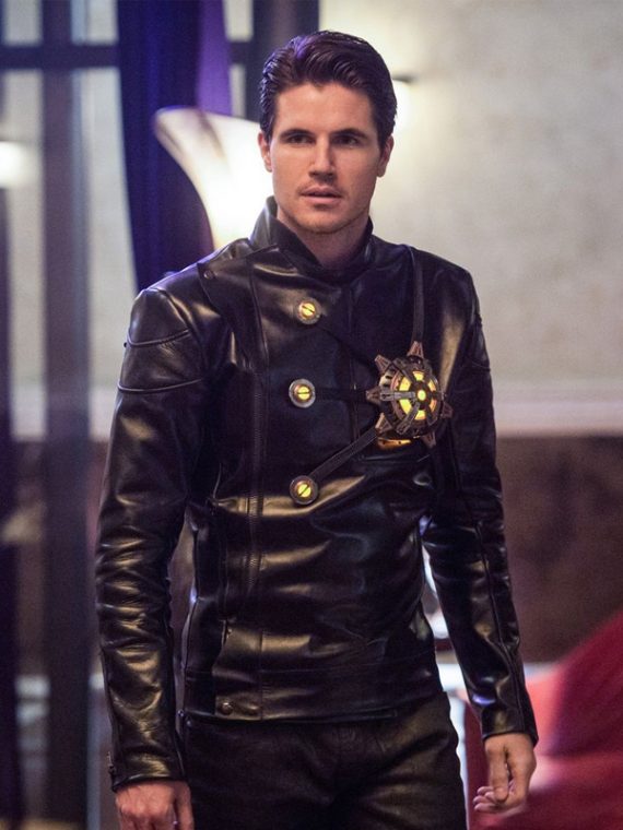 Welcome To Earth 2 Robbie Amell Leather Jacket Stars Jackets
